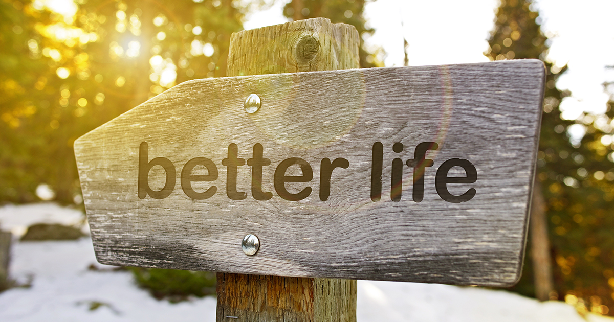 Health + Prosperity + Happiness = A better life